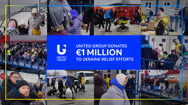 United Group donates €1 million to support relief efforts in Ukraine ...